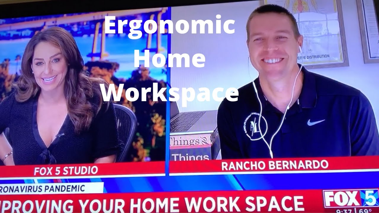 Fox Channel 5 News Interview: Home Workspace Ergonomics - YouTube