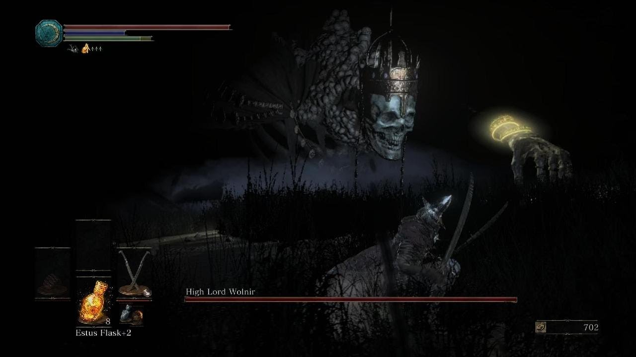 DARK SOULS III - High Lord Wolnir Boss Fight - YouTube