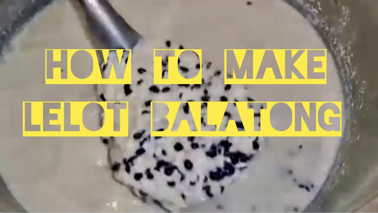 How to Cook Lelot Balatong - YouTube