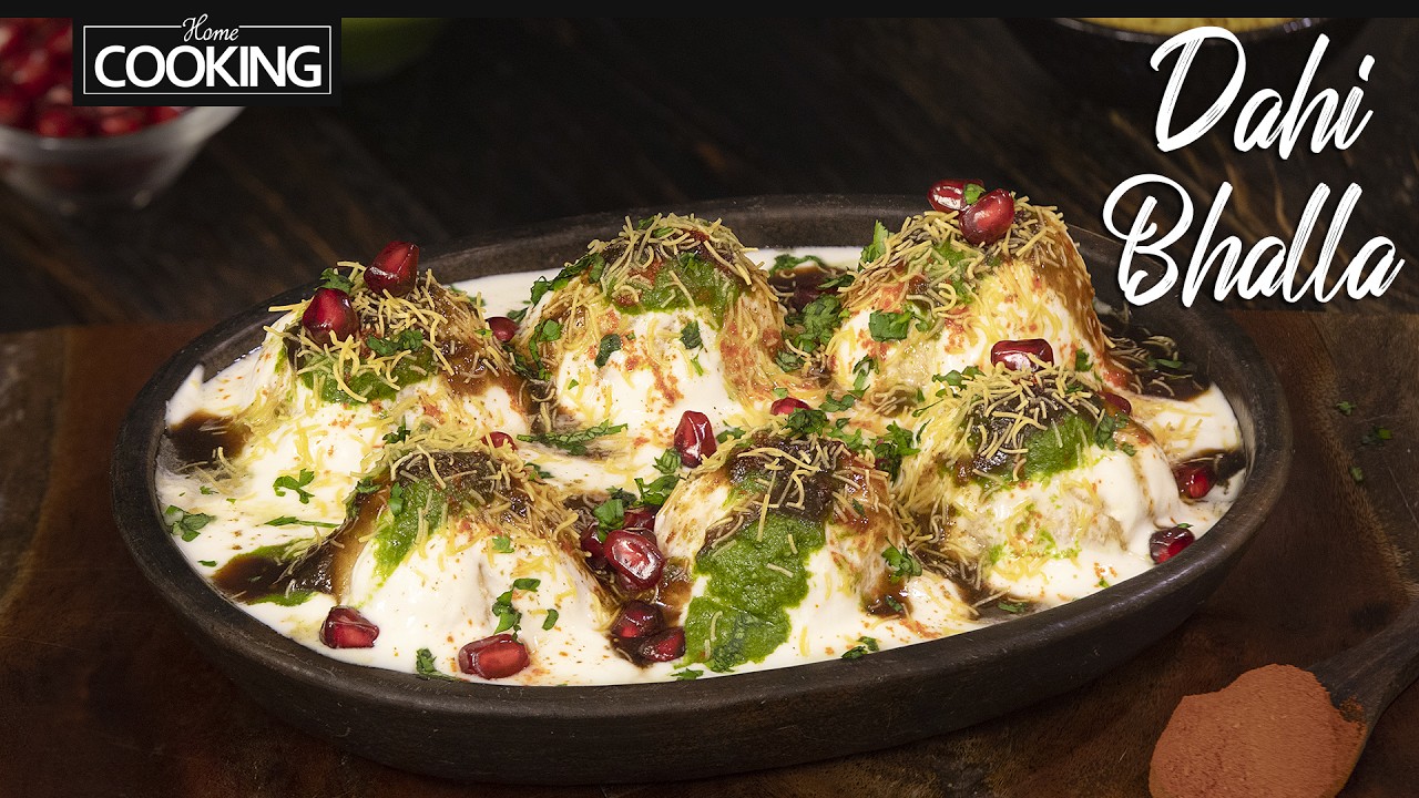 Dahi Bhalla Recipe | Indian Street Food | Dahi Vada Recipe | Dahi ...