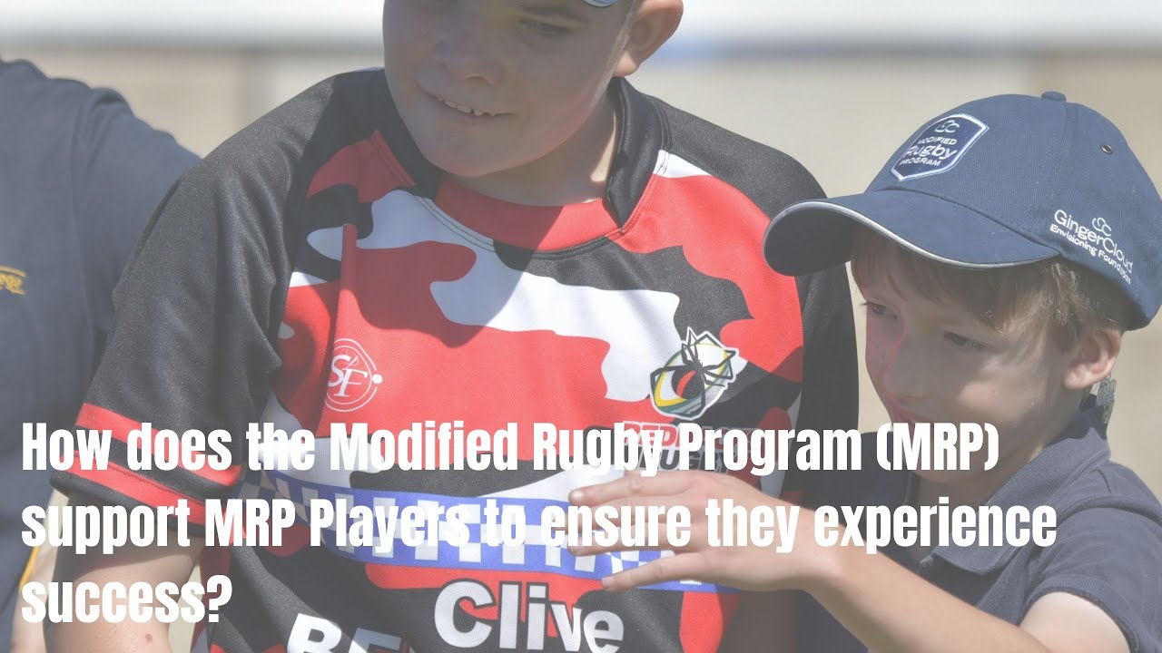 How does the Modified Rugby Program (MRP) support MRP Players to ensure ...