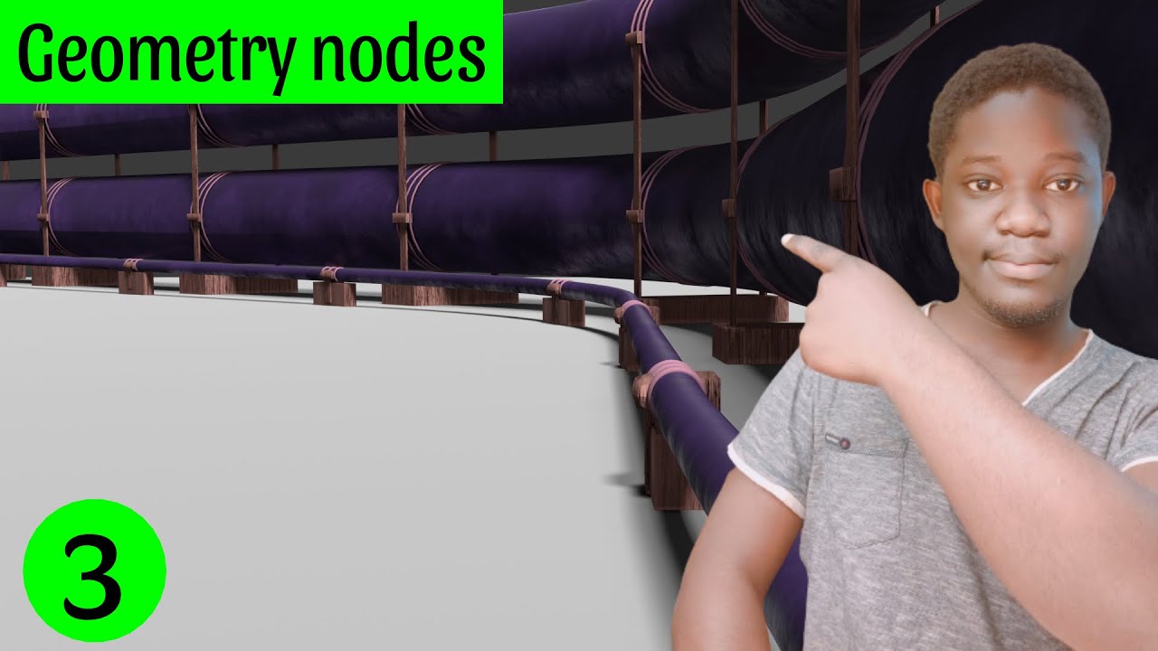 Gazoduc en geometry nodes avec blender | Apprendre Blender 3D - YouTube