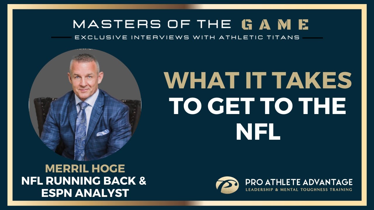 From NFL Star to Inspirational Speaker with Pittsburgh Steelers Merril ...