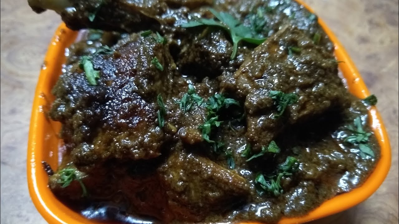 झणझणीत गावरान काळं मटण रेसिपी | Spicy Gavran Kala Mutton Recipe | काळं ...
