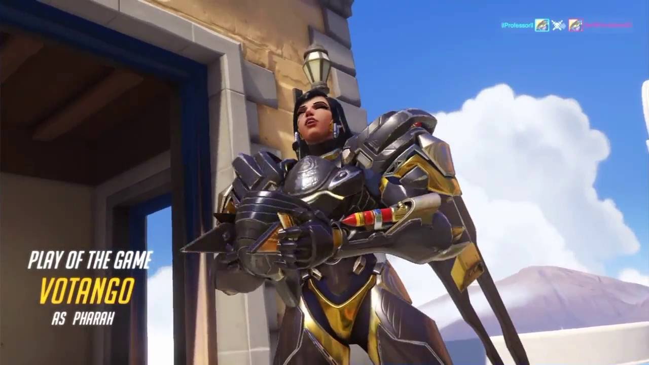 Overwatch - Rocket Barrage with Pharah - YouTube