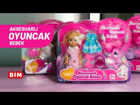 BİM - Aksesuarlı Oyuncak Bebek