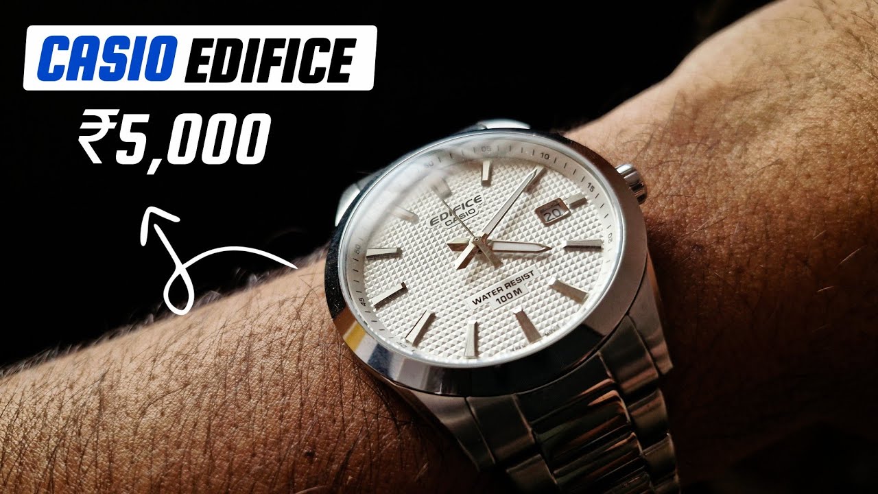 CASIO Edifice Dress Watch | Casio EDIFICE EFV–160D | Best Edifice Watch ...