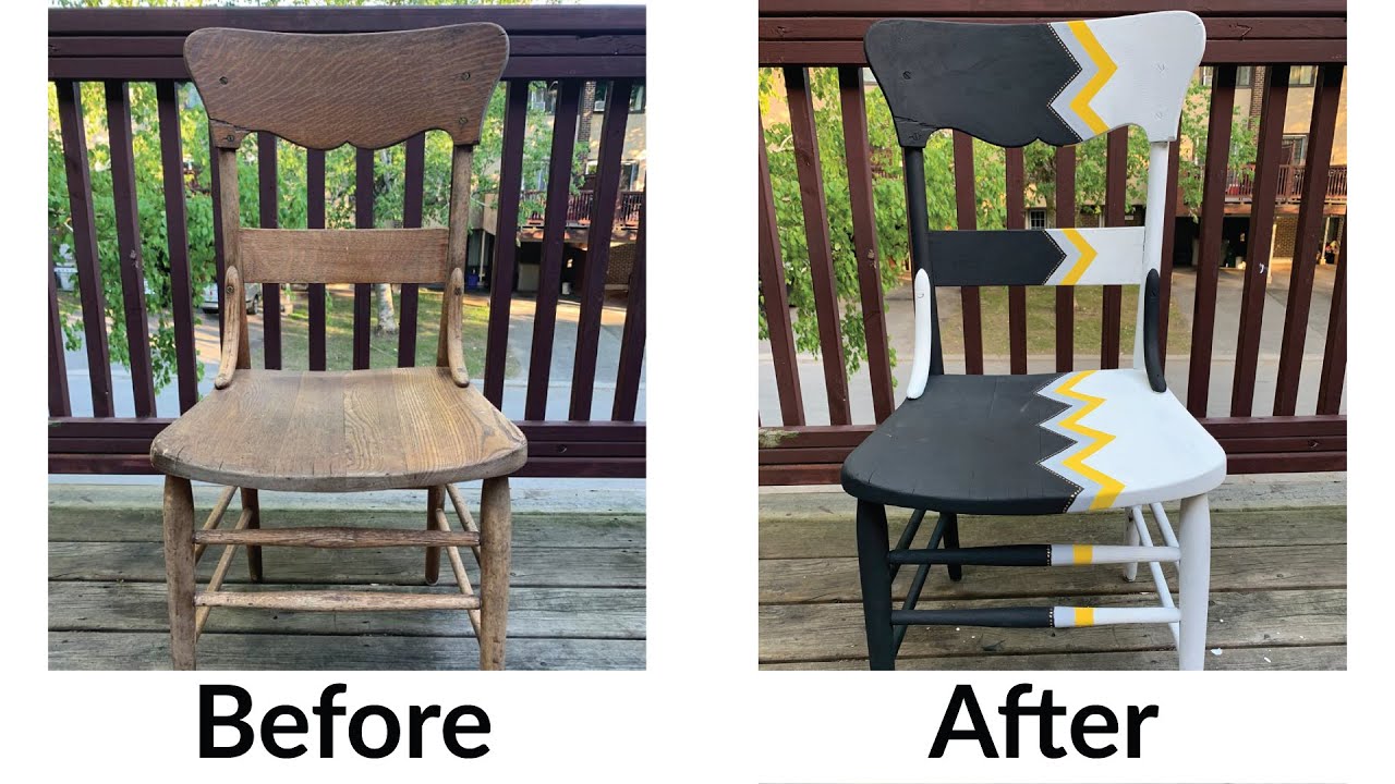How to make a salvage chair look prettier | Amazing chair makeover ...
