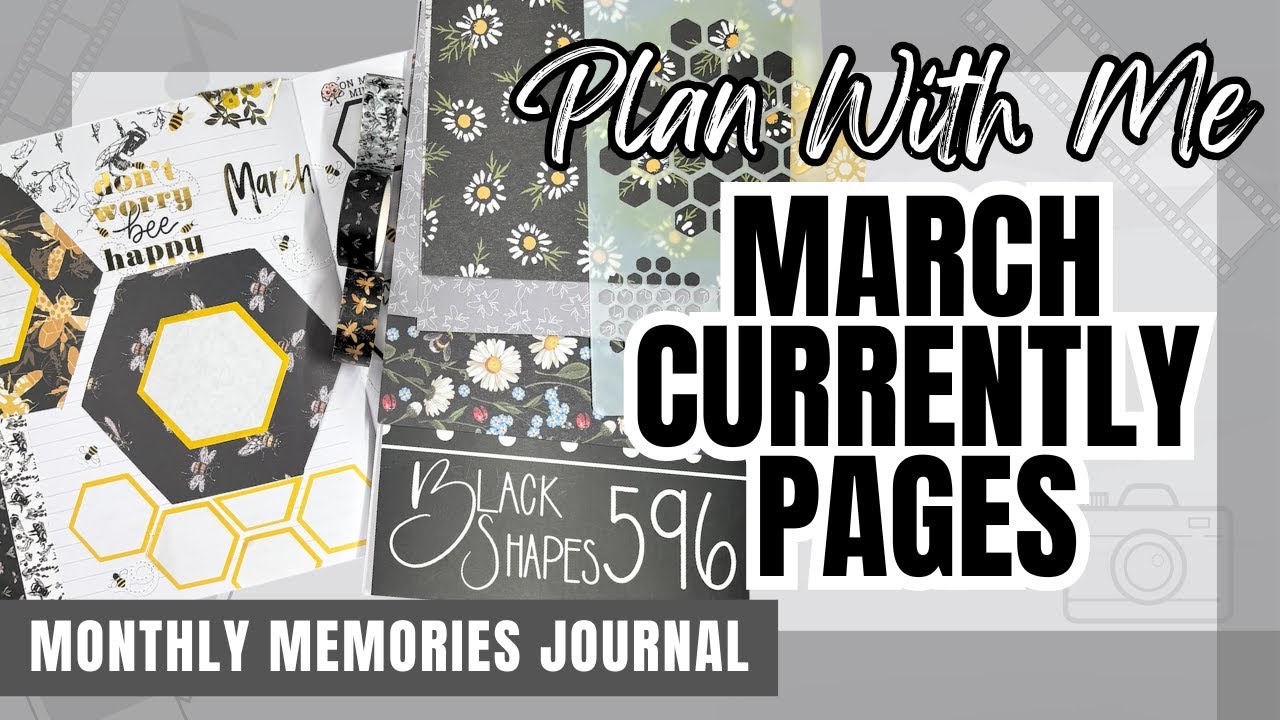 Scrappy Journaling Spread in my Currently Journal [March Currently ...