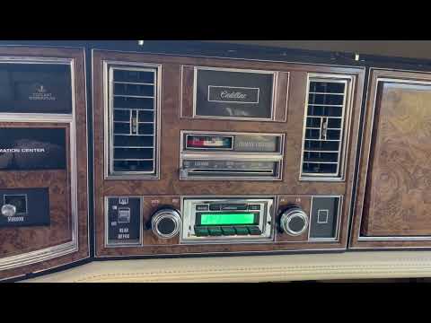1979 Cadillac Eldorado radio