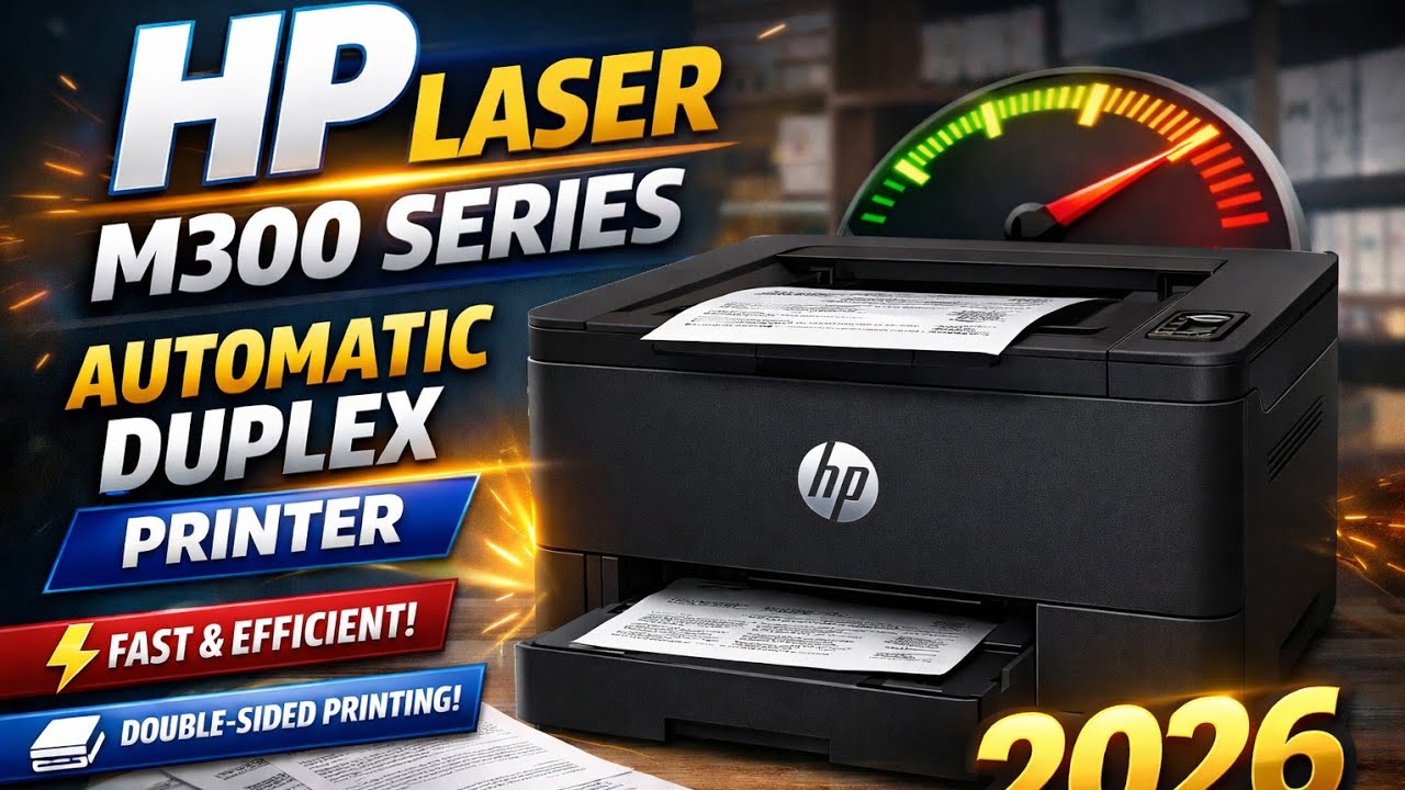 Introducing HP Laser M300 Series 🔥 Automatic Duplex Printer 🖨️ | Fast ...