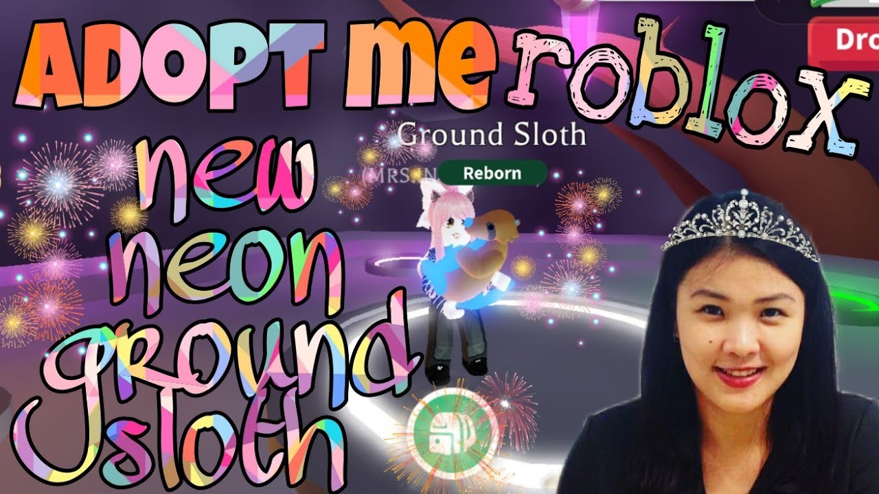 Adopt Me Neon Ground Sloth Part 1 | ROBLOX - YouTube