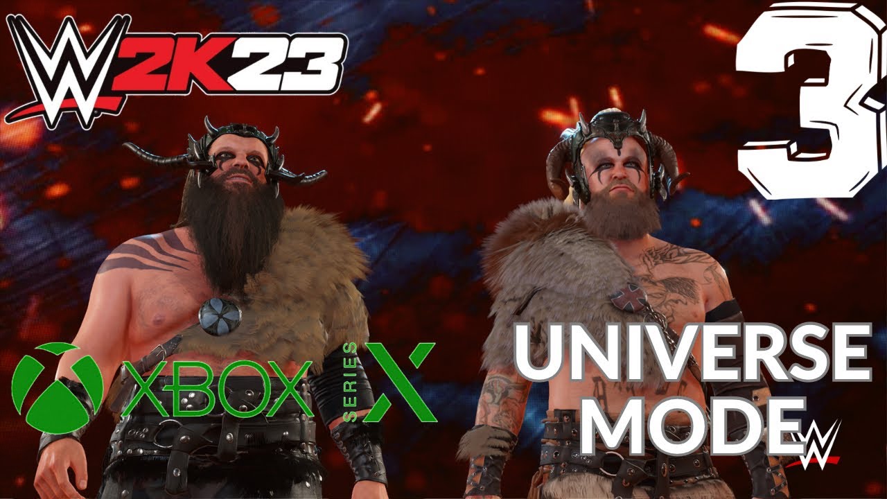 wwe 2k23 gameplay | UNIVERSE MODE - YouTube