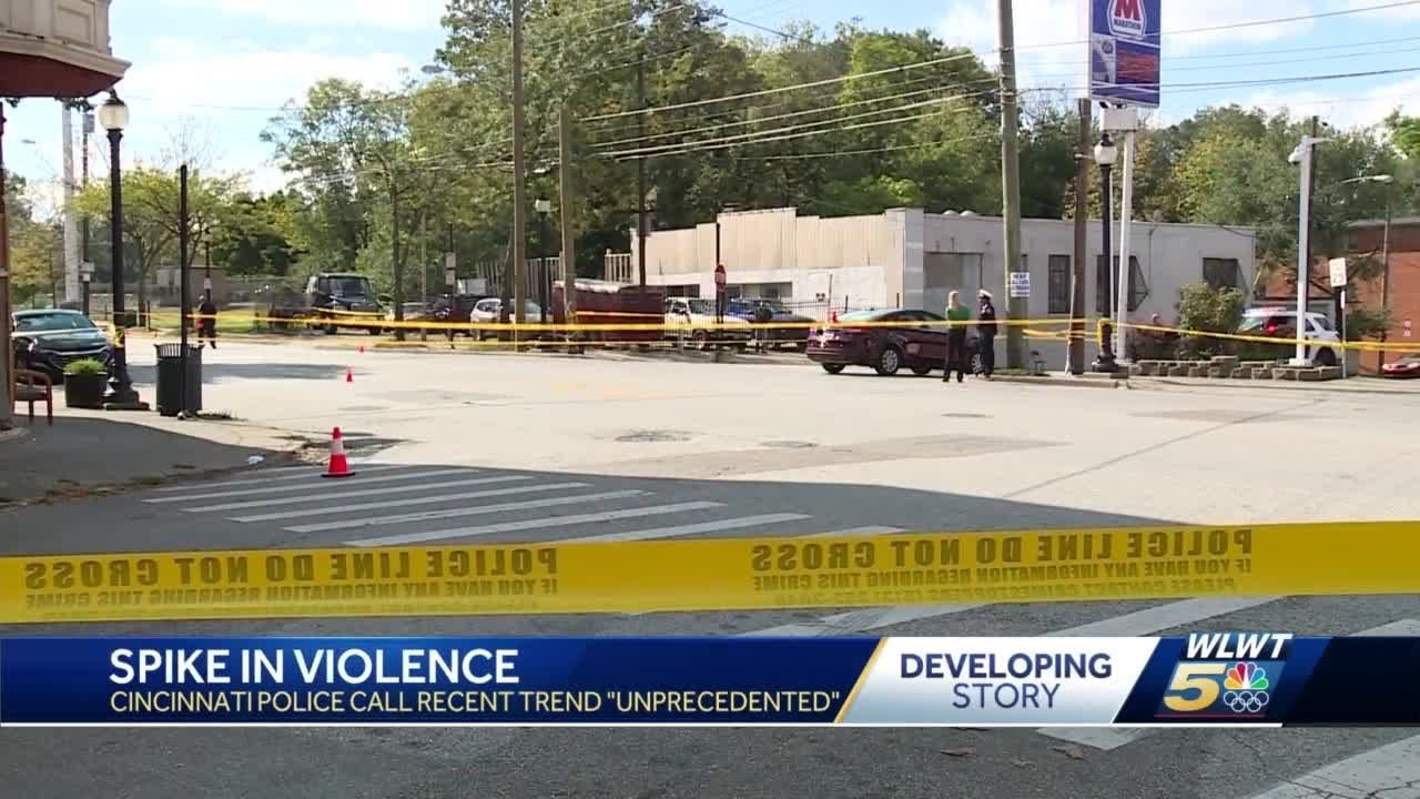 Cincinnati police call recent spike in gun violence 'unprecedented ...