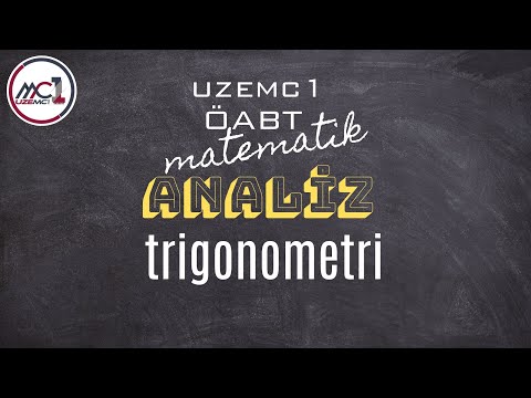 |TRİGONOMETRİ|  ÖABT MATEMATİK/ANALİZ