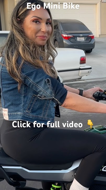 Ego Mini Bike, electric the way to go? - YouTube