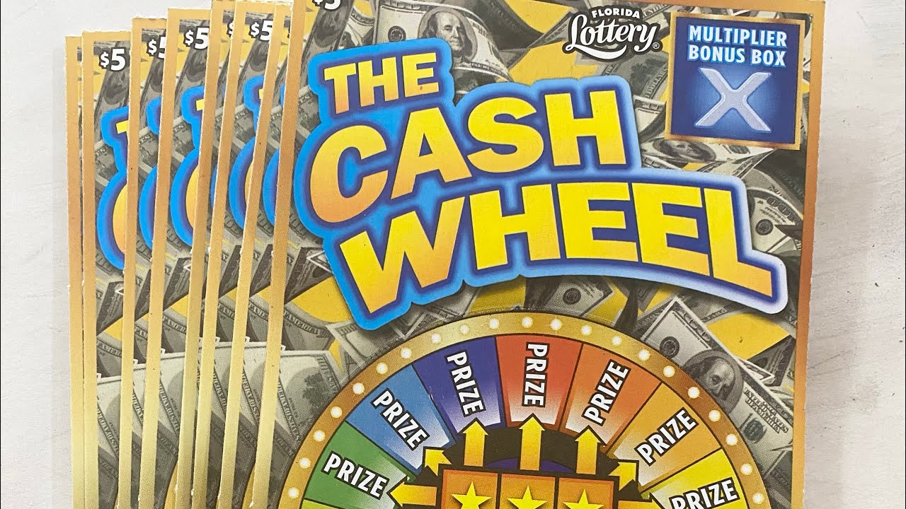 Cash wheel tickets! #floridalottery - YouTube