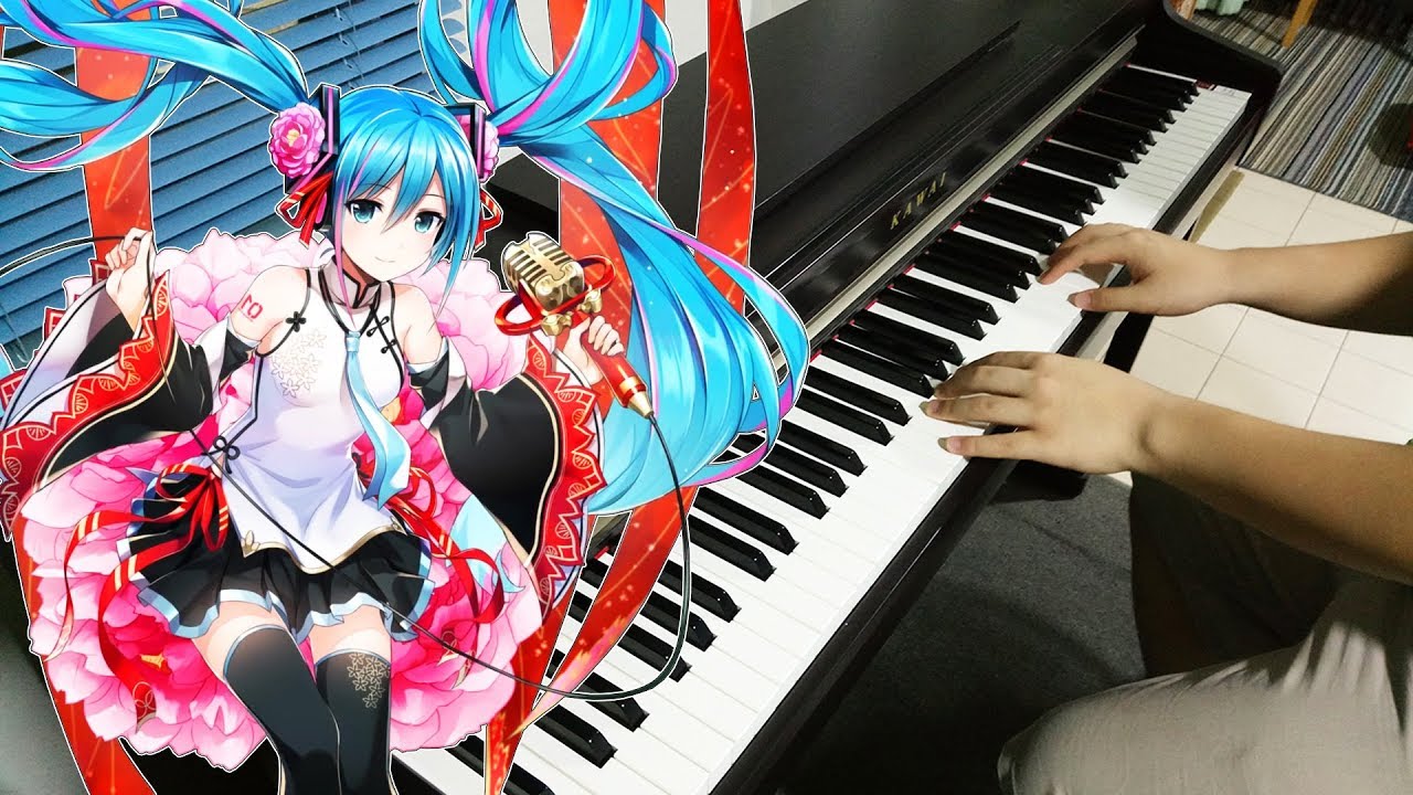 【Hatsune Miku】「Lucky☆Orb」 on Piano 【MIKU EXPO 5th】 - YouTube