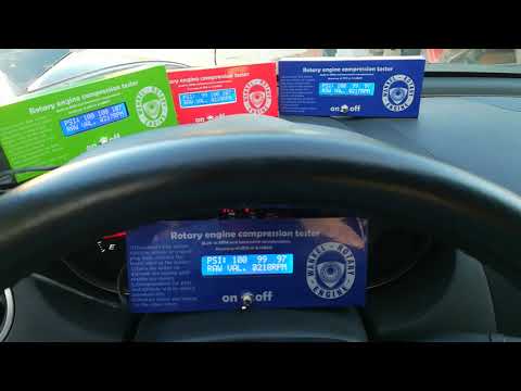 Rotary engine compression tester - YouTube