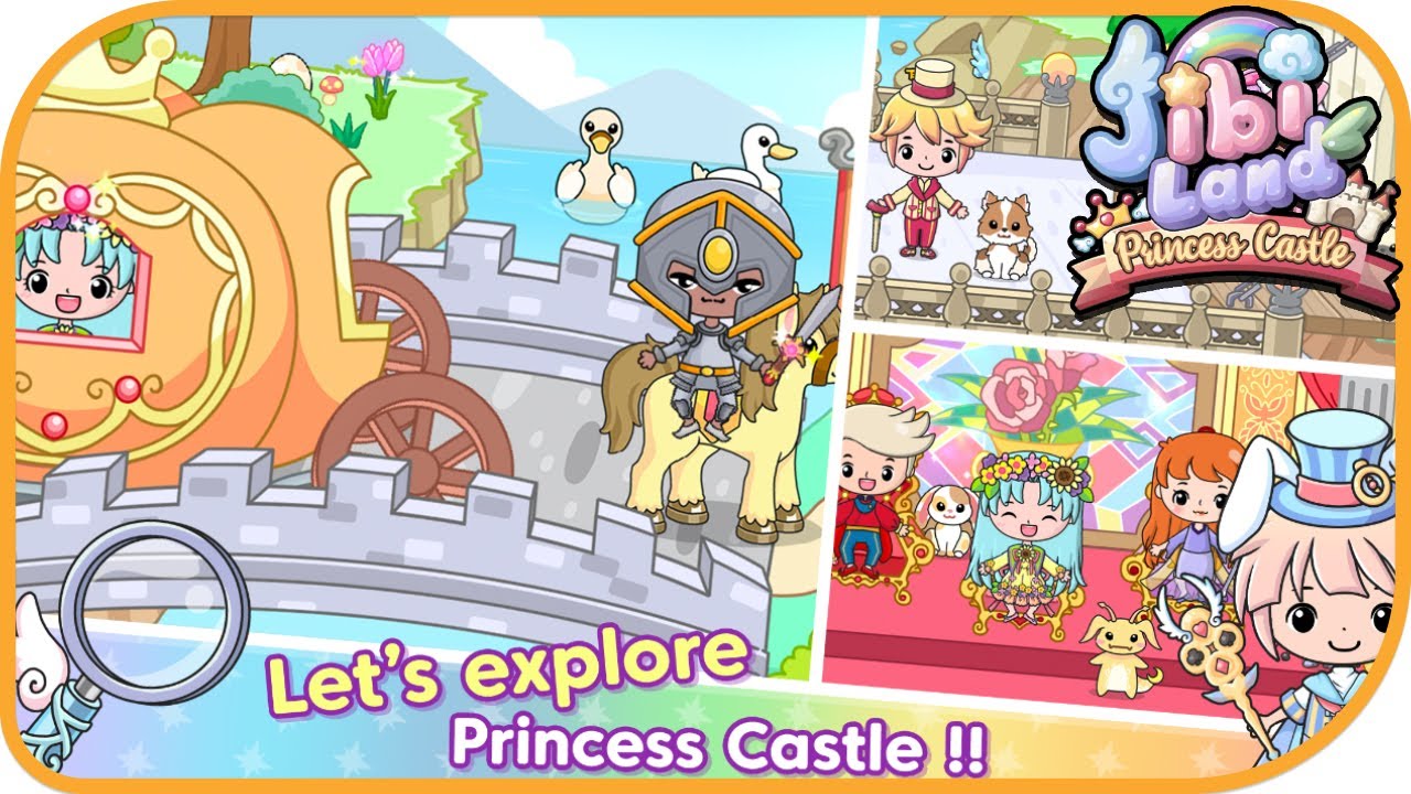 Jibi Land : Princess Castle #1 | Jibi Cat | Educational | Game for kids ...