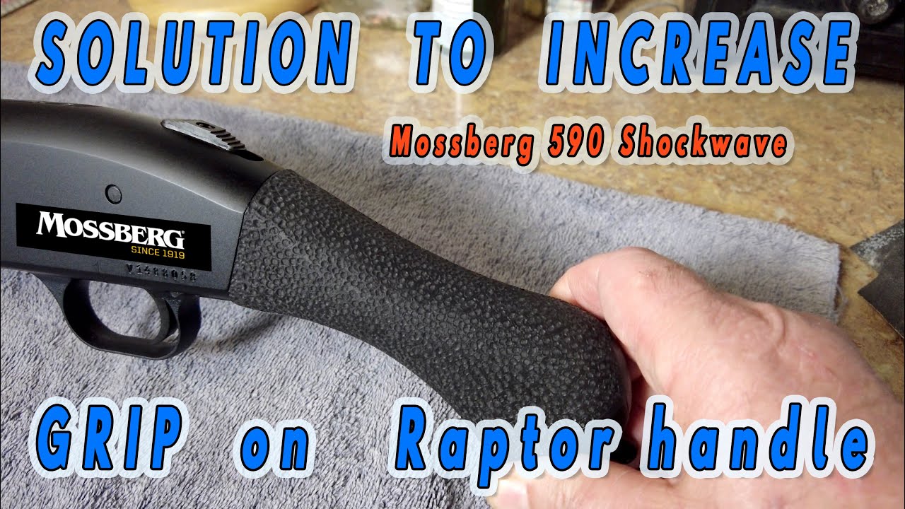 Shockwave (raptor grip)...make it more grippy with this at home ...