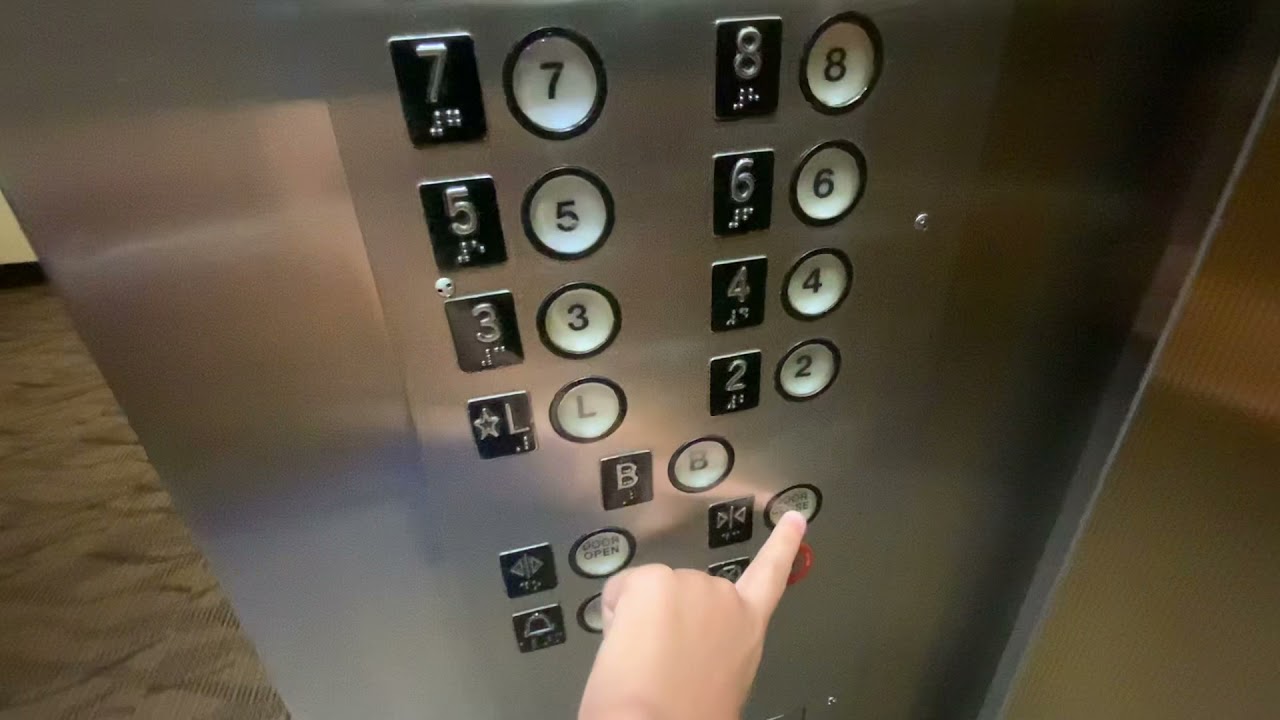 Elevators at 8720 Georgia Ave. Silver Spring MD - YouTube