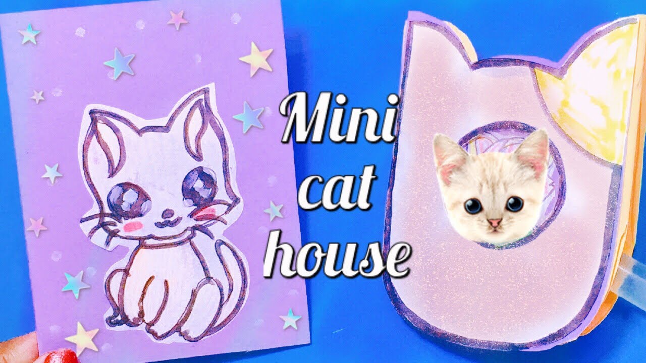 "Creative Paper Cat House DIY | Craft with Me" - YouTube