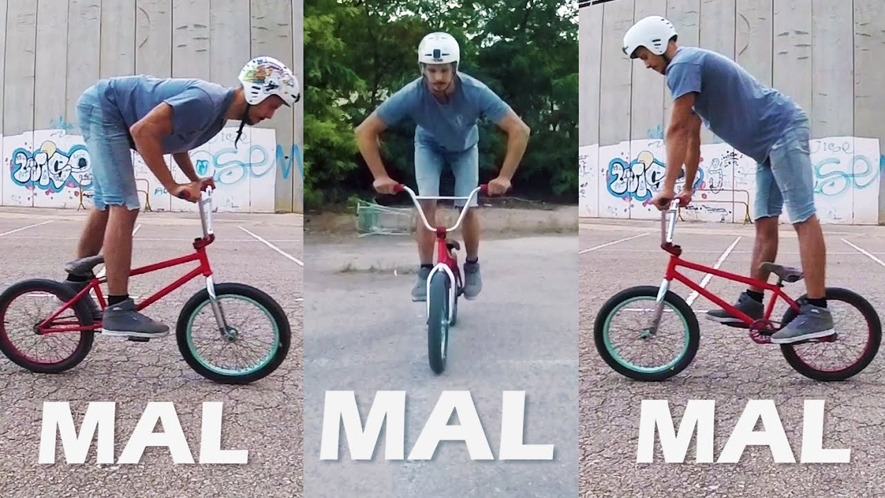 POSTURA CORRECTA en BMX - YouTube