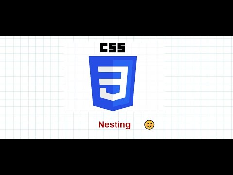 Nesting CSS3 - YouTube