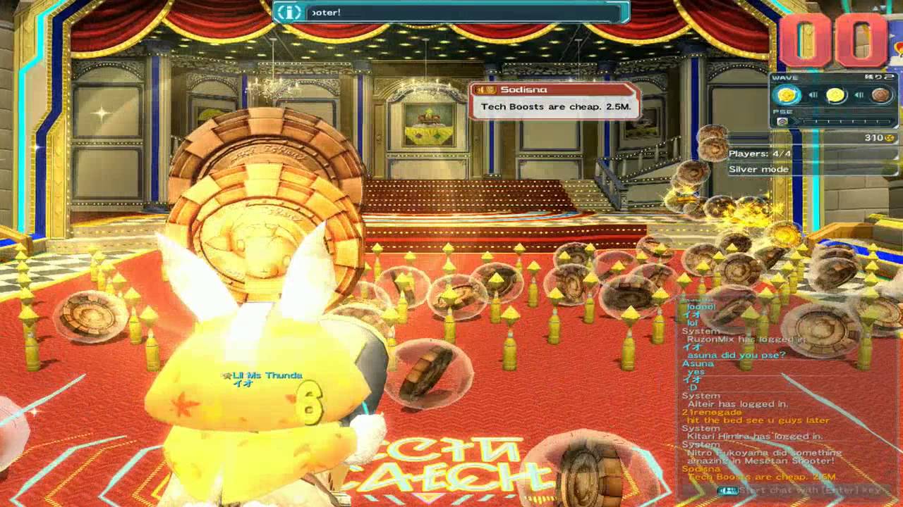 PSO2 Mesetan Shooter PSE Burst and Neo Burst - YouTube