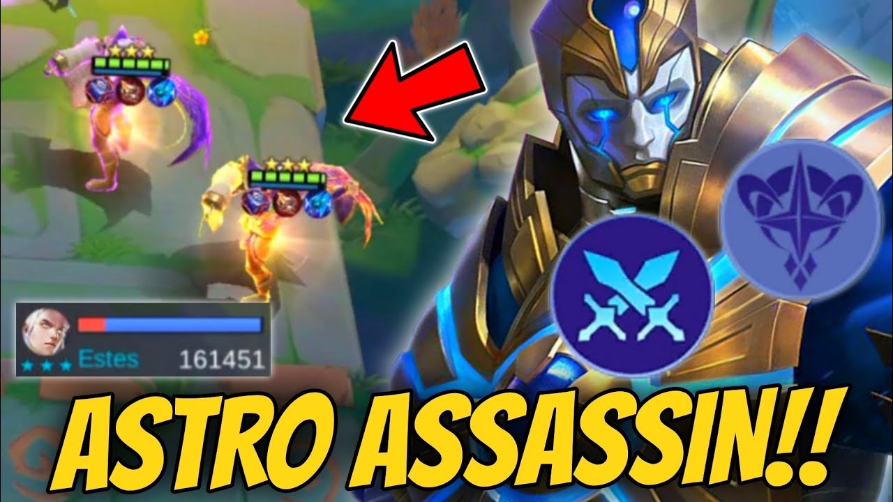 HYPER ESTES ASTRO ASSASSIN !! FULL DAMAGE COMBO !! MAGIC CHESS MOBILE ...