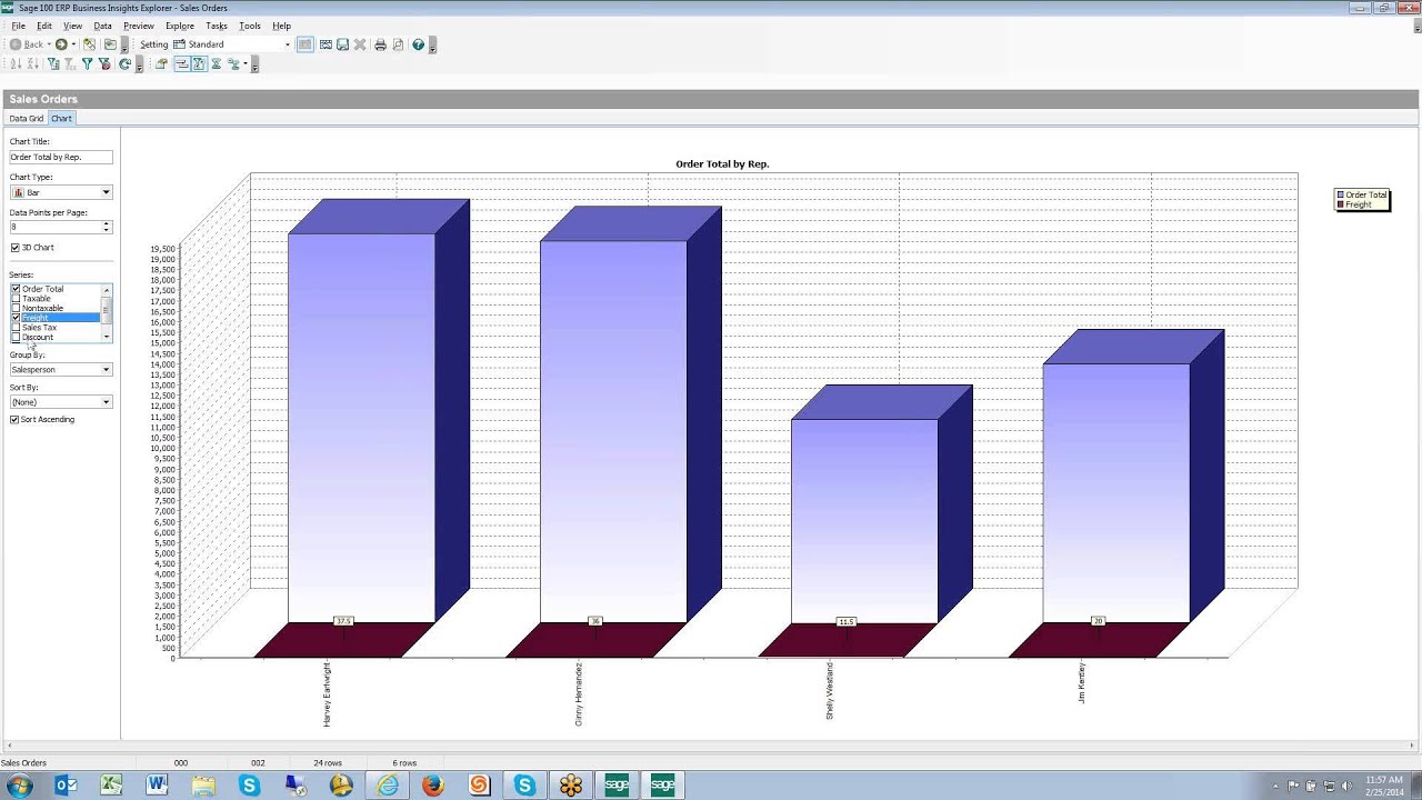 Sage 100 Business Insights Tool - YouTube
