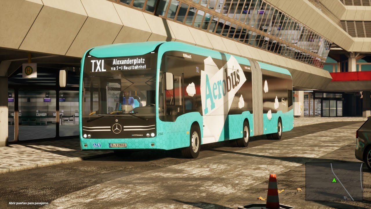 The Bus | Ruta TXL Hacia S+U Alexanderplatz/Memhardstr | Mercedes ...