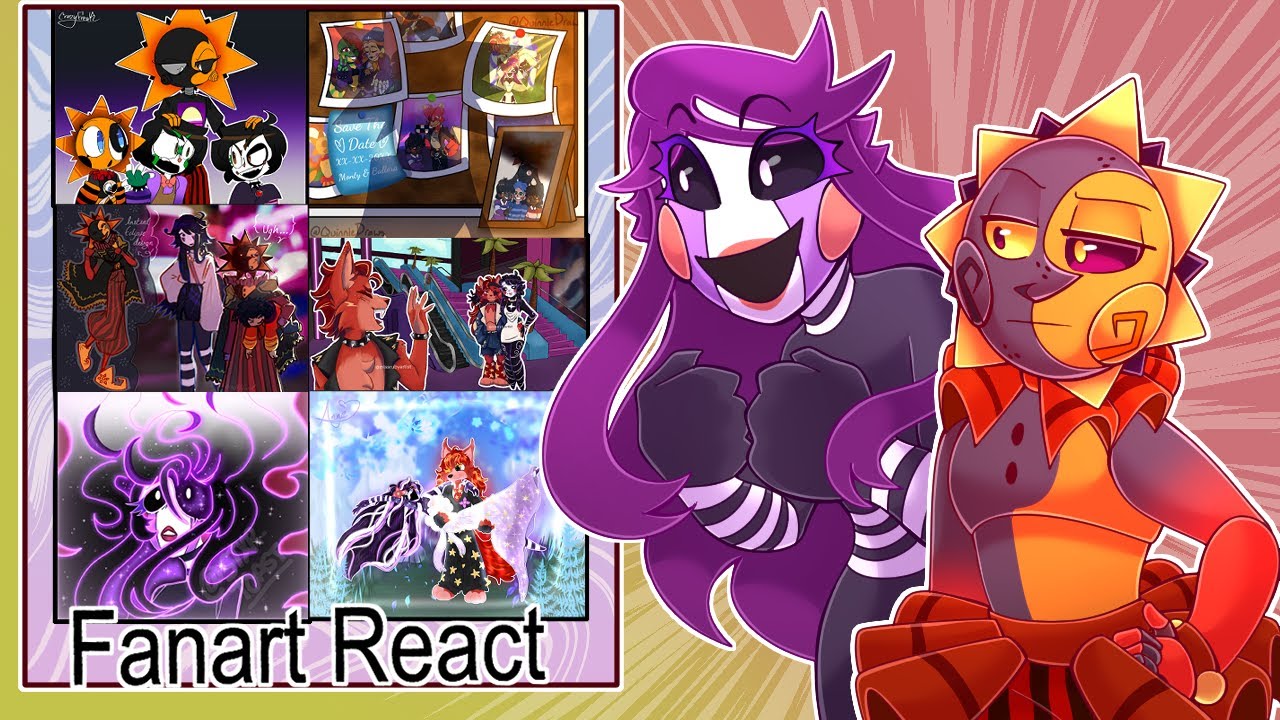 Eclipse and Puppet react to AMAZING TSBS FAN ART - YouTube