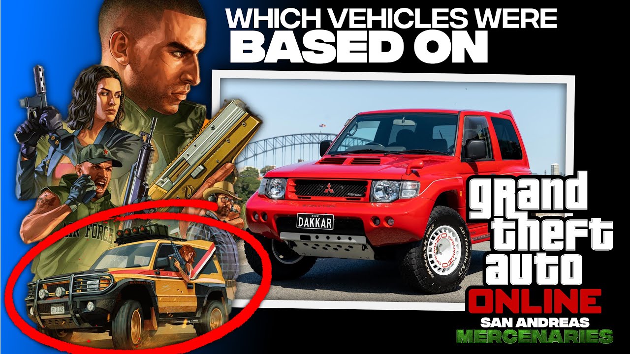 GTAO: San Andreas Mercenaries - New Vehicles and Which Models Were ...