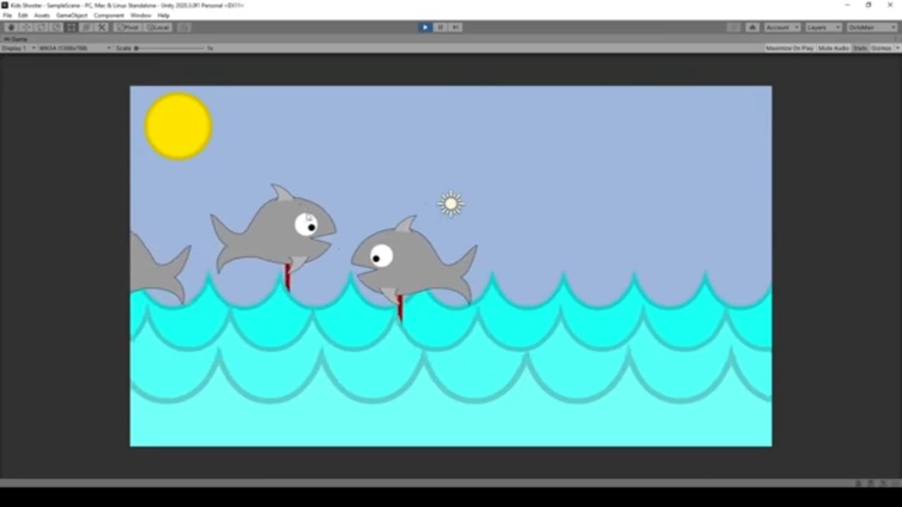 Unity Tutorial: Simple Casual Kids Games - Shoot Something? | OctoMan - YouTube