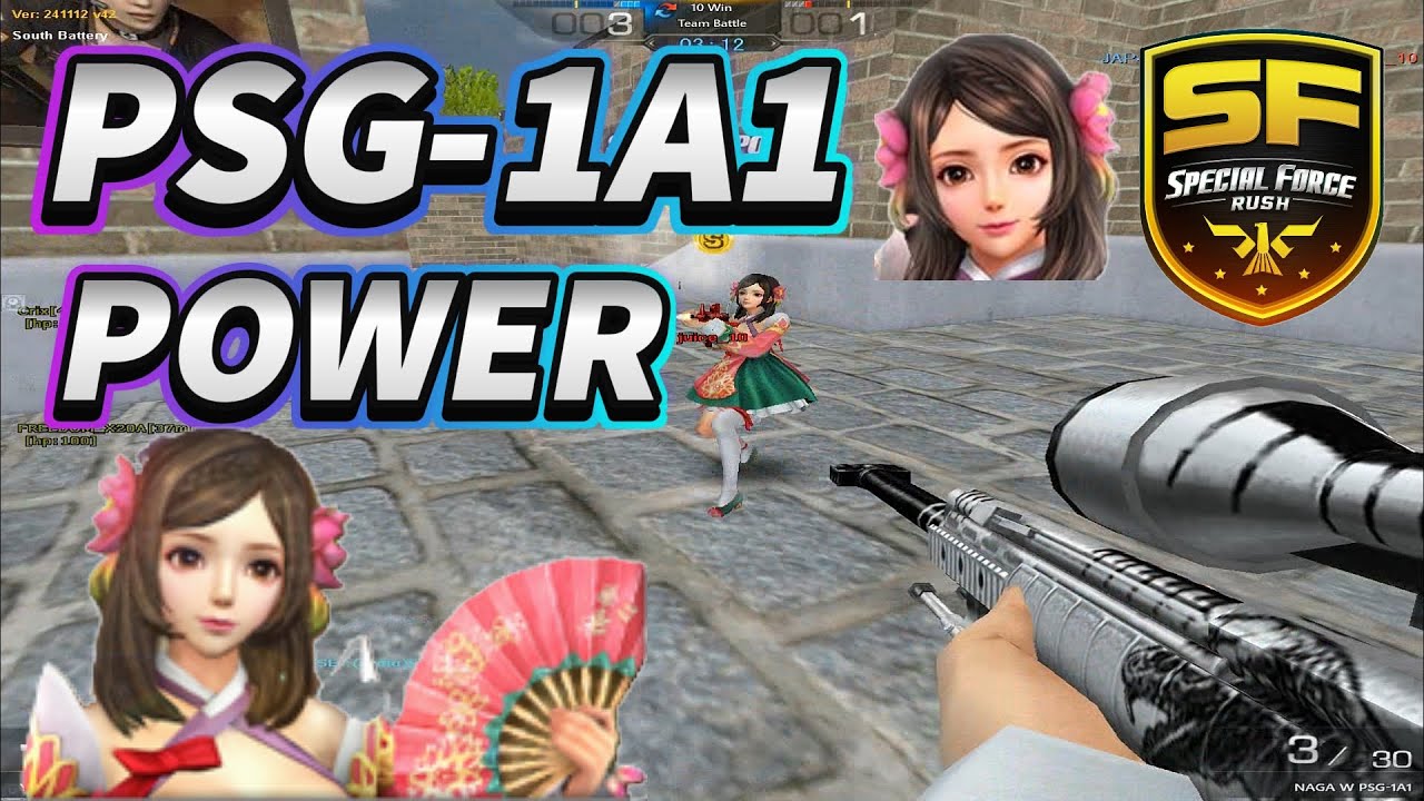 [PSG-1A1]爽快感MAXスナイパーで行くスペシャルフォース！！[SFRush] - YouTube