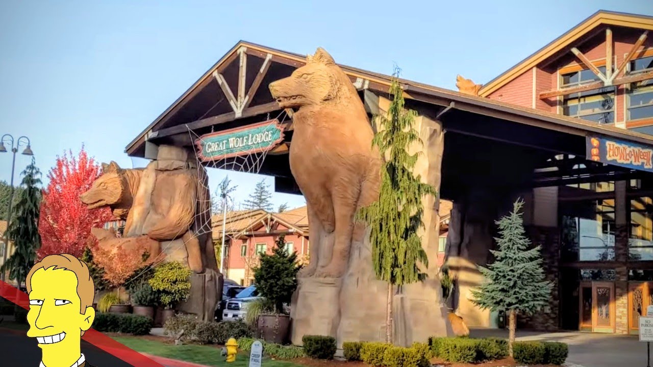 GREAT WOLF LODGE WASHINGTON: Halloween Season - YouTube