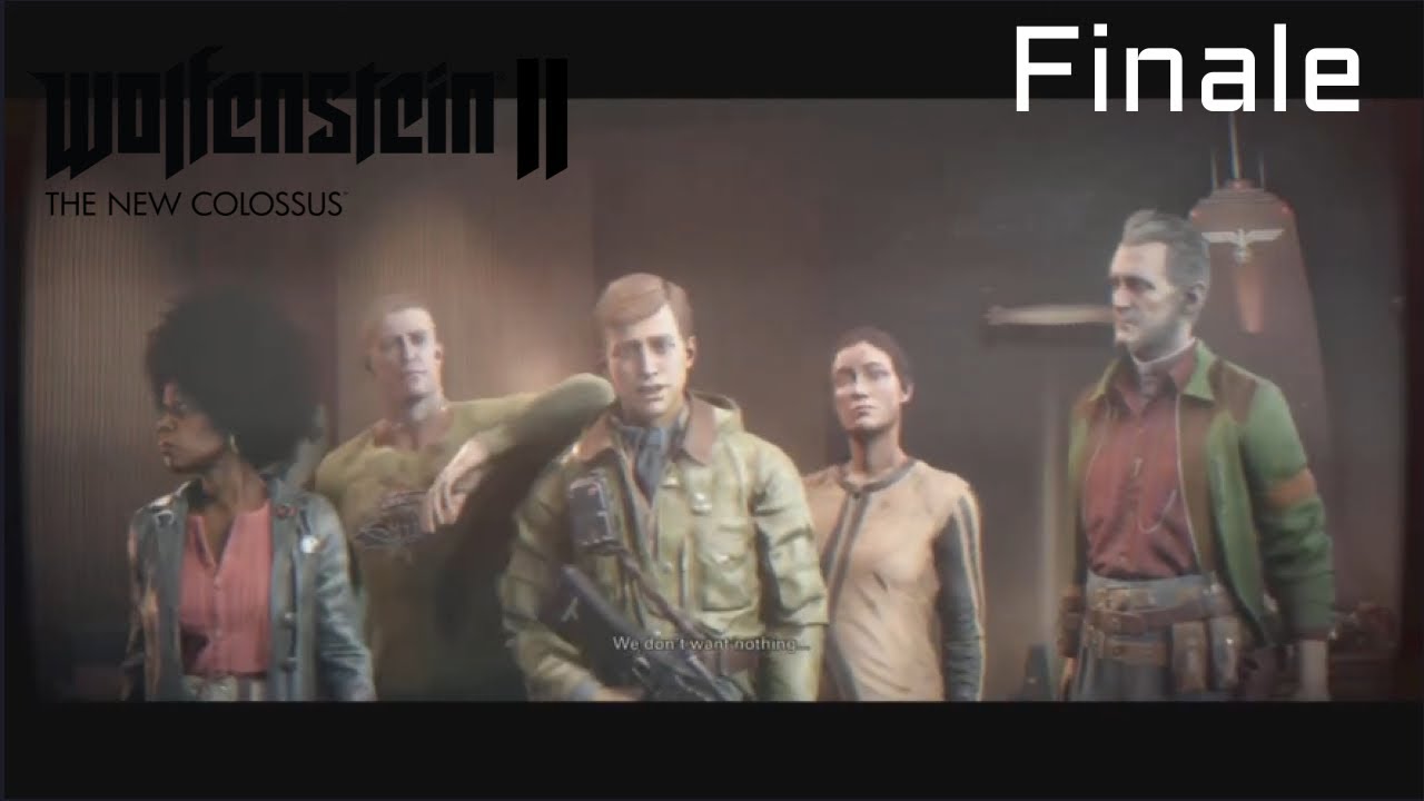 Game Ending - Wolfenstein The New Colossus Gameplay Walkthrough ...