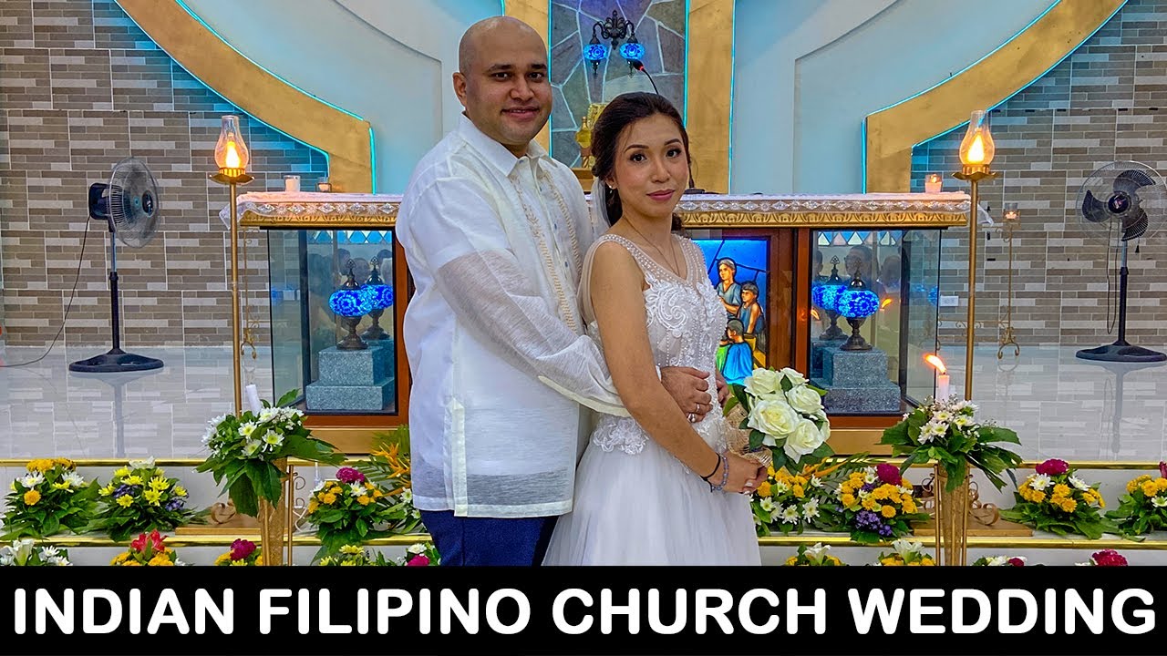Indian Filipino Church Wedding | Indian Filipino Wedding 2023 | Our ...