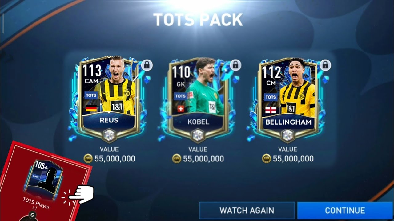 NO WAY🤧🇩🇪🏴󠁧󠁢󠁥󠁮󠁧󠁿I GOT REUS 113 & BELLINGHAM 112 TOTS BUNDESLIGA | ONLY ...
