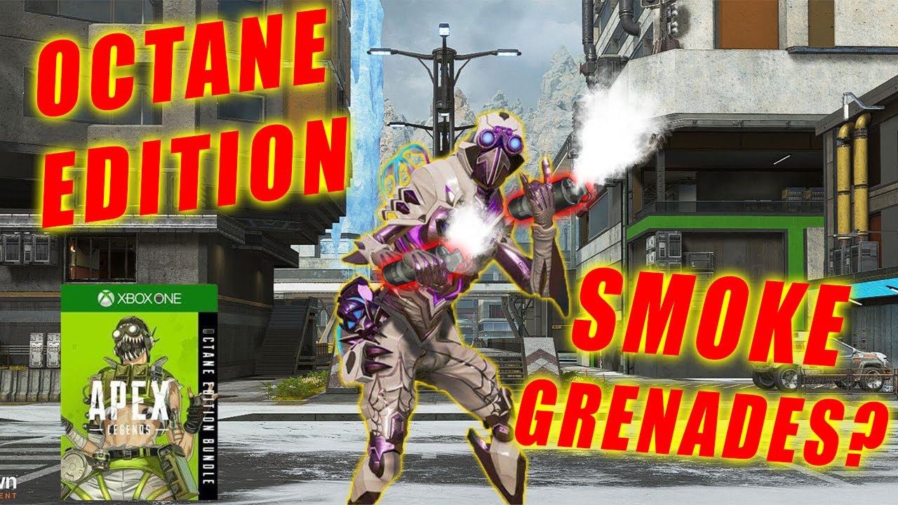 Apex Legends Octane Edition + Smoke Grenade Leak - YouTube