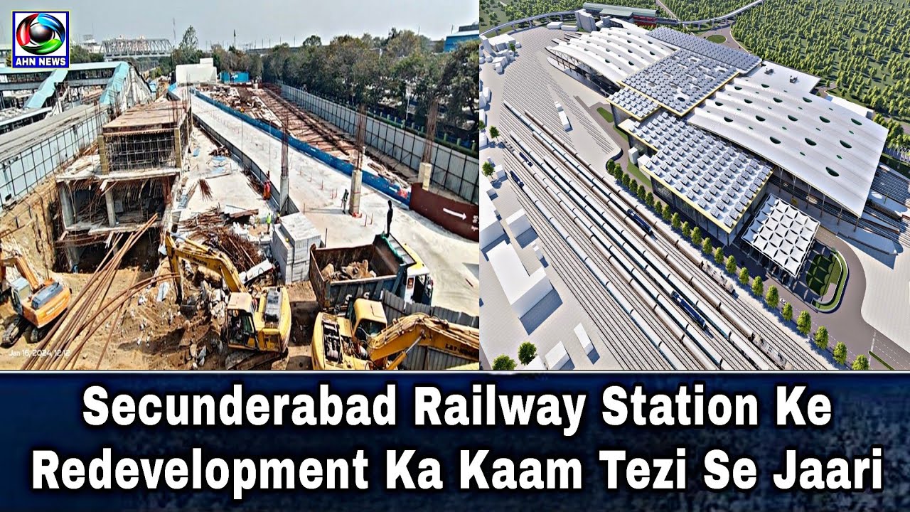 Secunderabad Railway Station Ke Redevelopment Ka Kaam Tezi Se Jaari ...