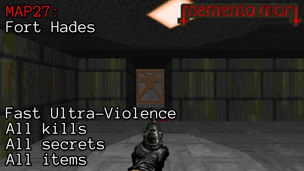 Memento Mori | MAP27: Fort Hades | Fast Ultra-Violence - YouTube