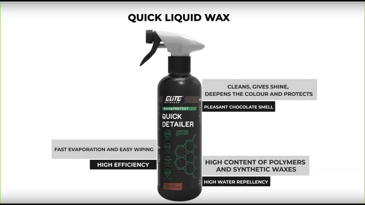 Best quick detailer for your paint and ceramin coatings! Elite Detailer ...