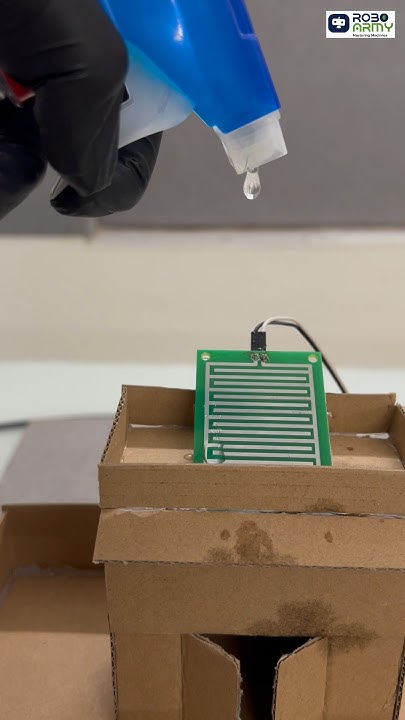 DIY Amazing Project using Rain Sensor #roboarmy #rainsensor #arduinoprojects #scienceproject ...