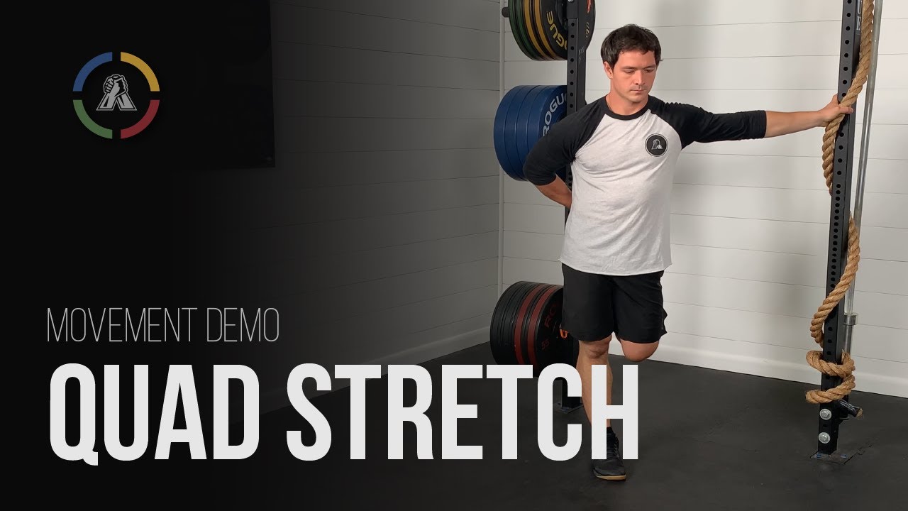 Quad Stretch | Movement Demo - YouTube