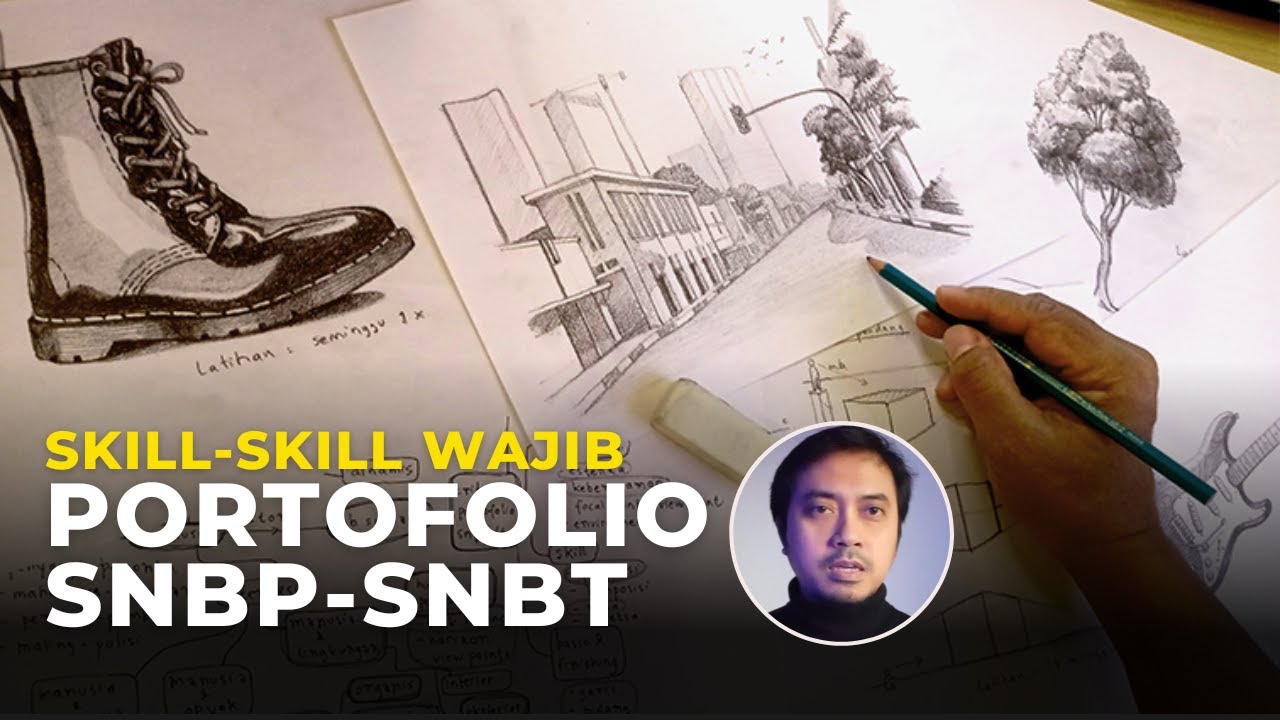 Belajar Mandiri Portofolio SNBT SNBP Gambar Naratif by Dosen Desain ...