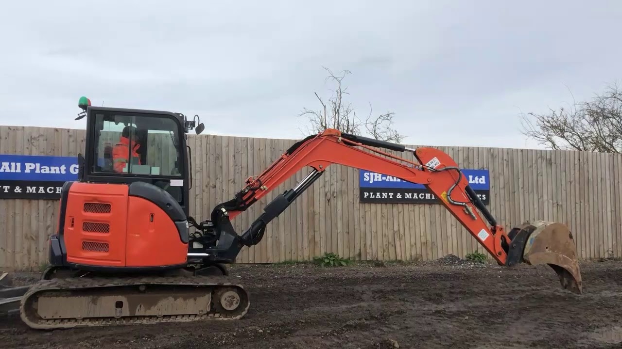 2013 HITACHI ZX55U-5A CLR - YouTube