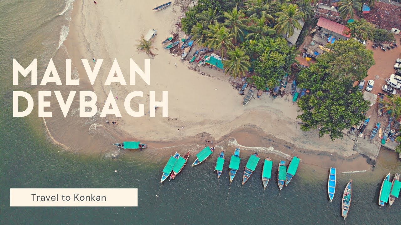 DEVBAGH BEACH - Sangam of Arabian sea & Karli river. - YouTube